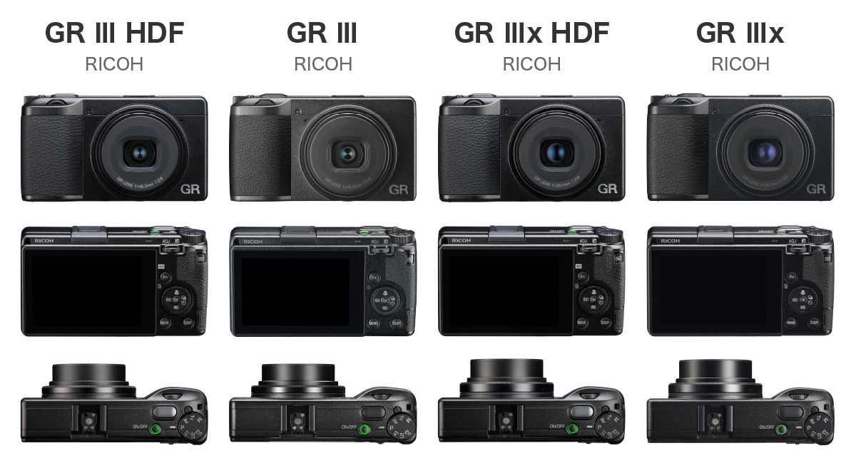 リコーが新しいコンパクトデジタルカメラ『GR Ⅲ HDF』『GR Ⅲx HDF』を発売！ | マナツカメラ